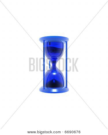 Blue Hourglass Image & Photo (Free Trial) | Bigstock