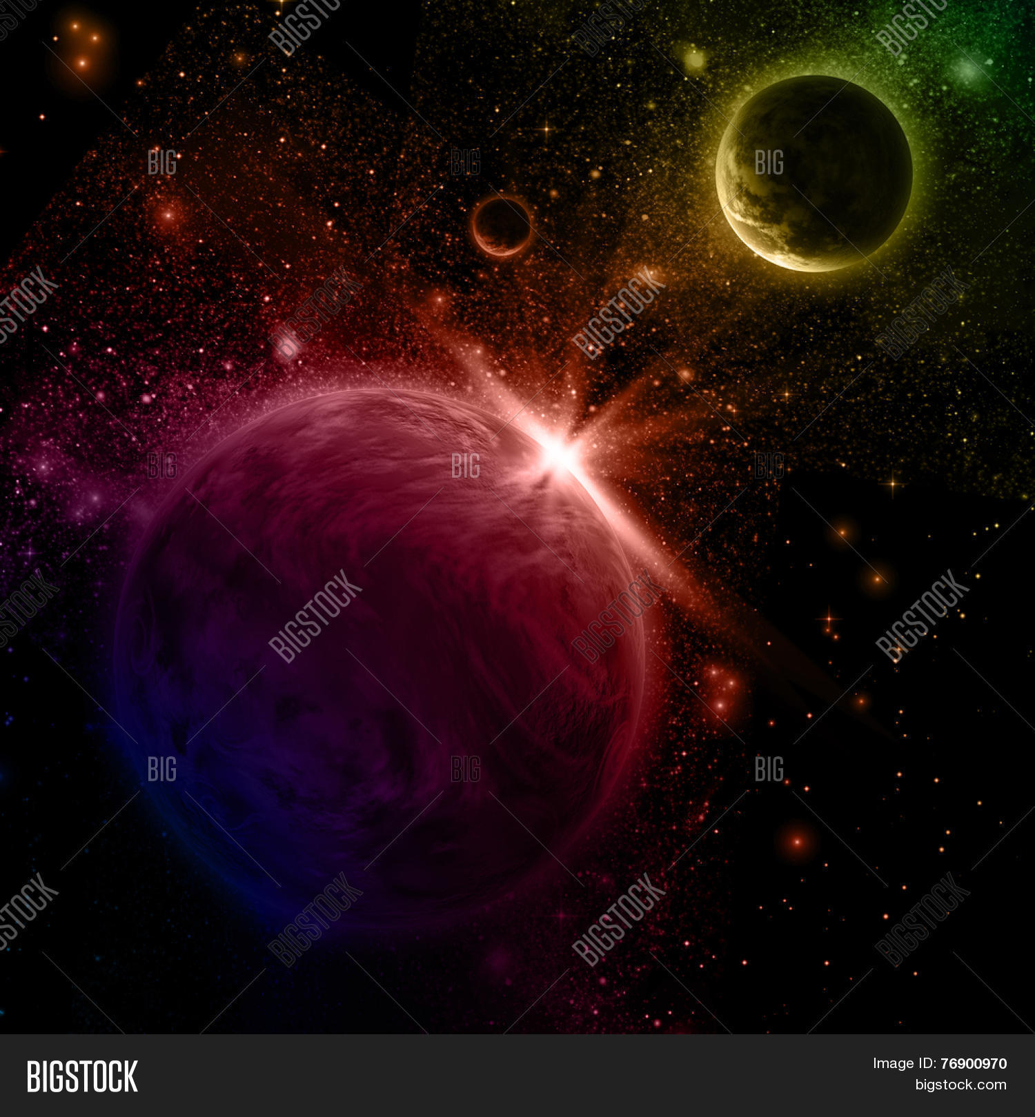 3D Space Background Image & Photo (Free Trial) | Bigstock