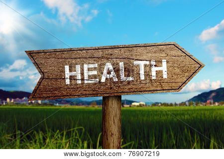 Health Road Sign Image & Photo (Free Trial) | Bigstock
