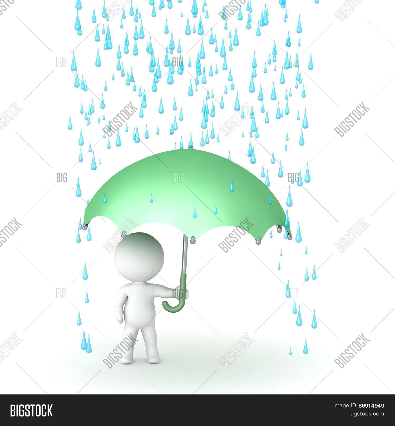 3D Character Umbrella Image & Photo (Free Trial) | Bigstock
