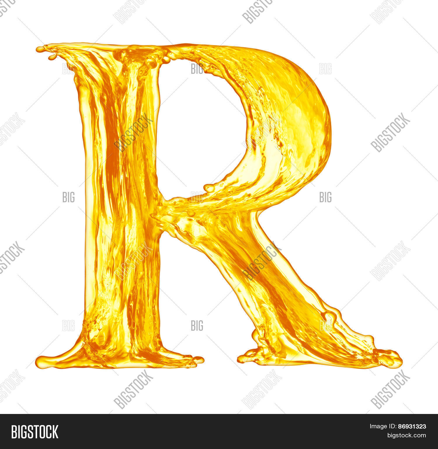 One Letter Orange Image & Photo (Free Trial) | Bigstock
