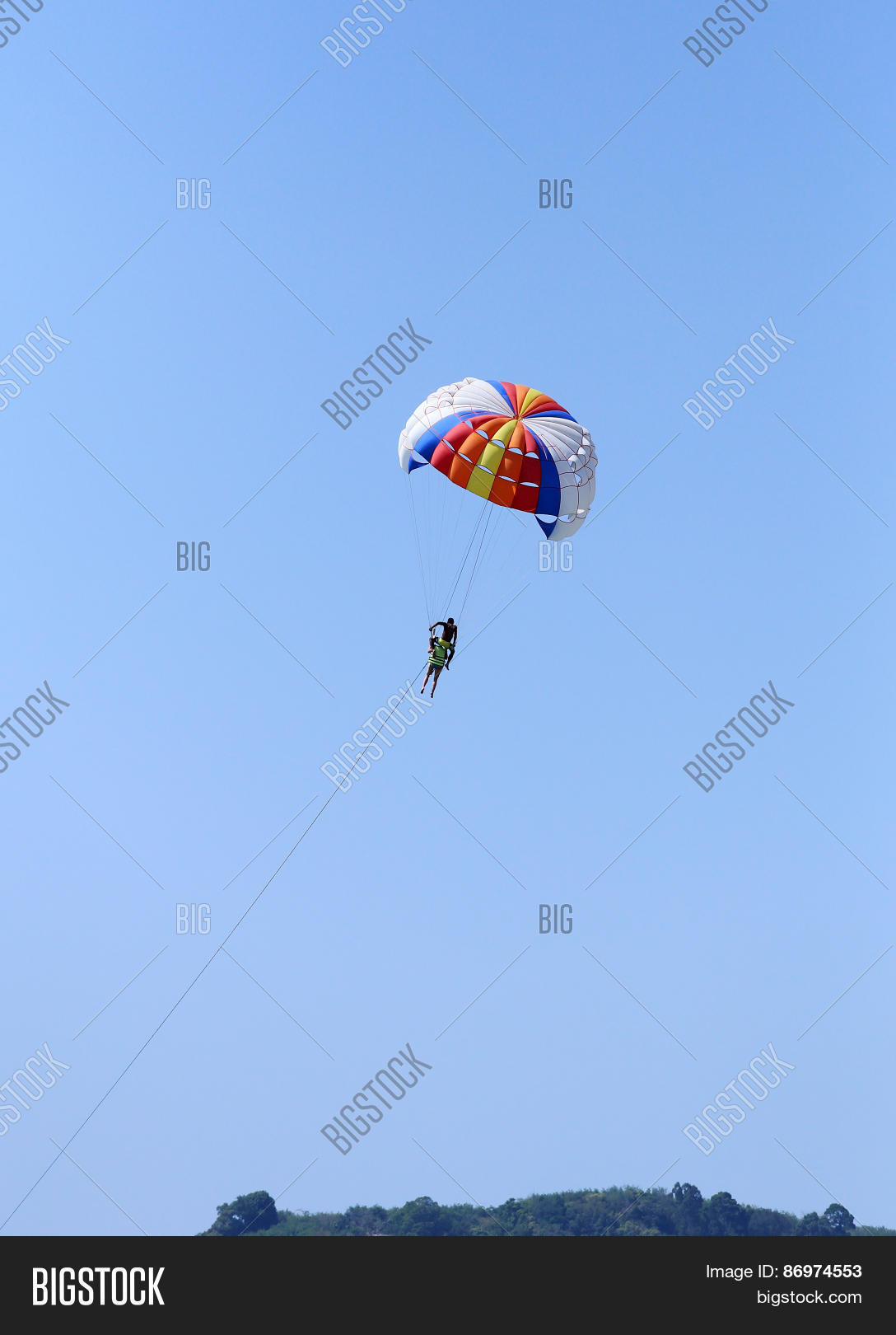 Parasailing Sky Patong Image & Photo (Free Trial) | Bigstock