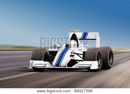 Formula Race Car On Image & Photo (Free Trial) | Bigstock