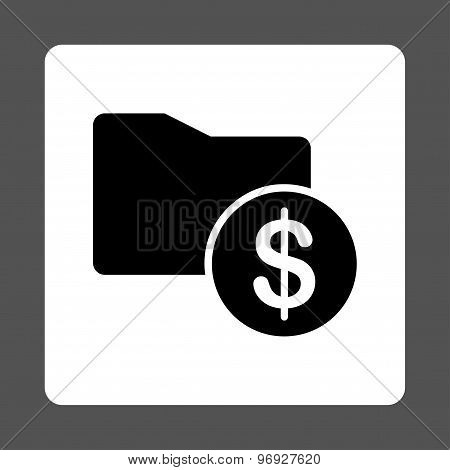 Money Folder Icon Vector & Photo (Free Trial) | Bigstock