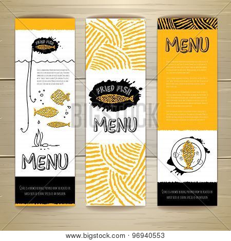 Fried Fish Restaurant Vector & Photo (Free Trial) | Bigstock