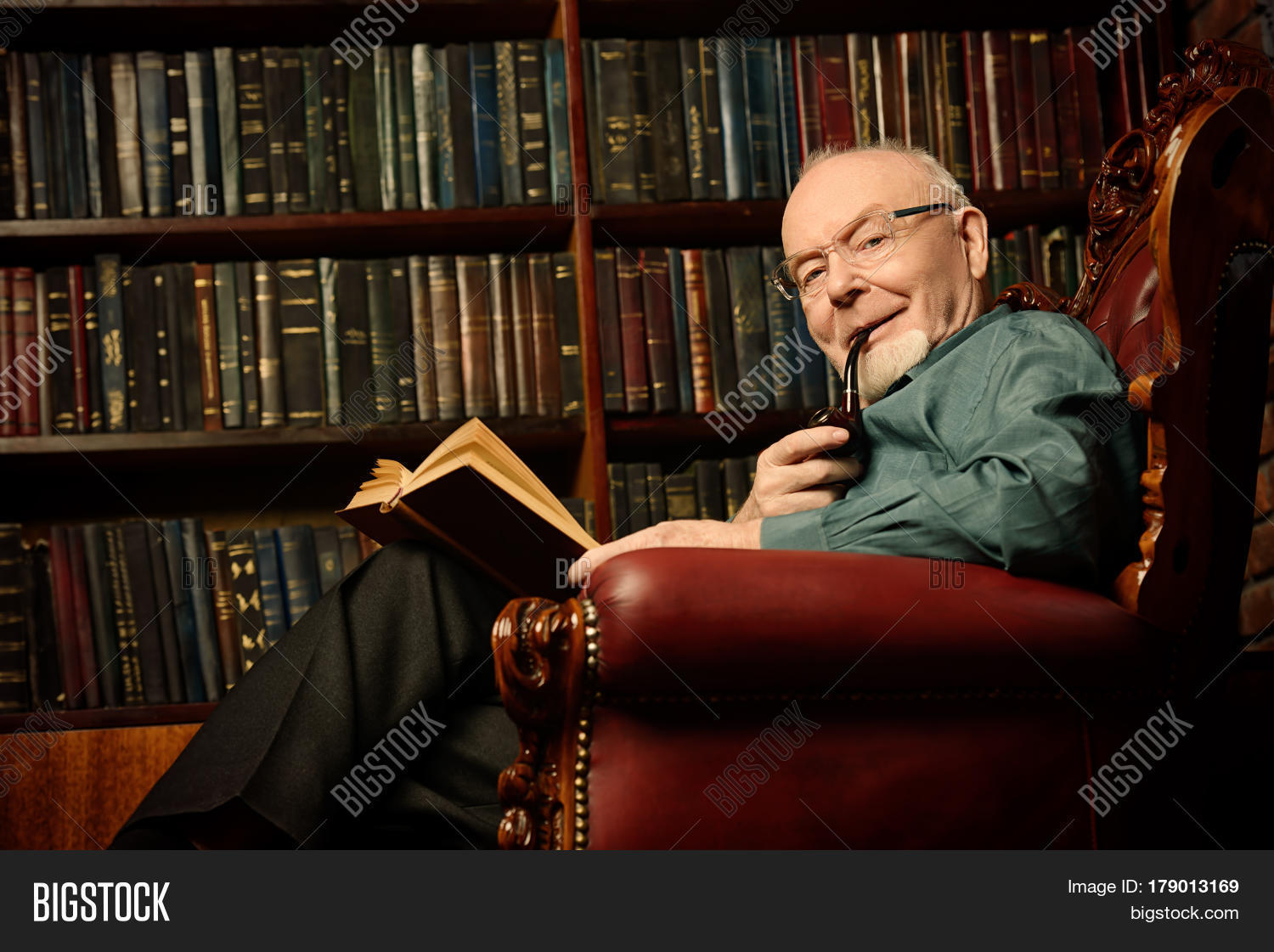 Old Intelligent Man Image & Photo (Free Trial) | Bigstock