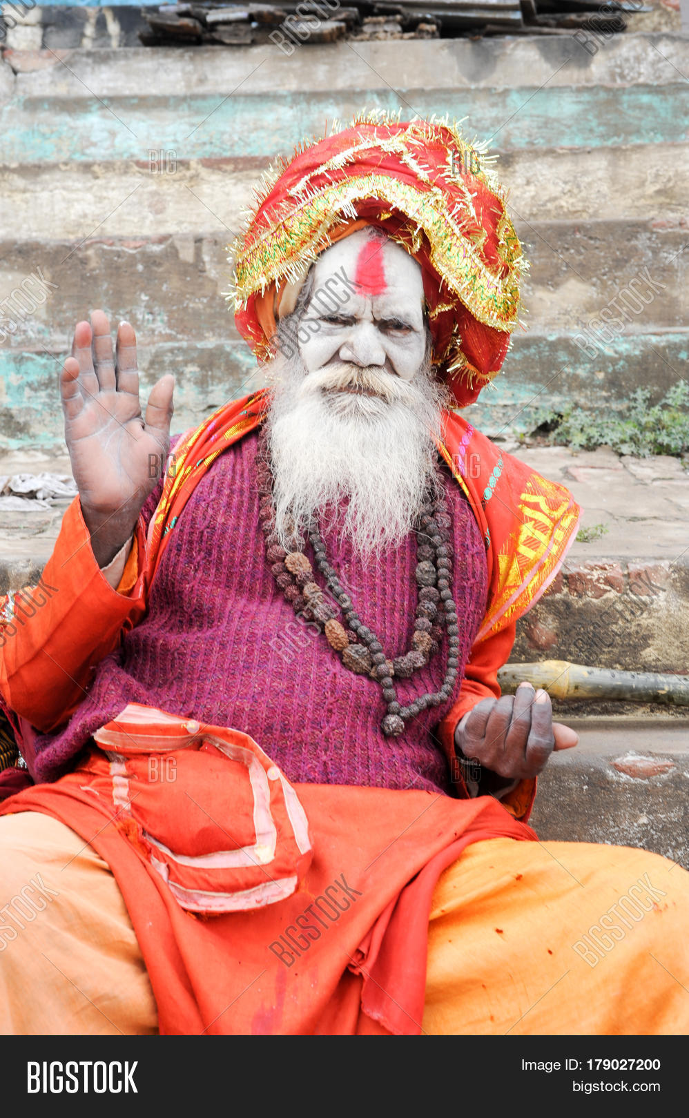 Holy Man Posing Image & Photo (Free Trial) | Bigstock