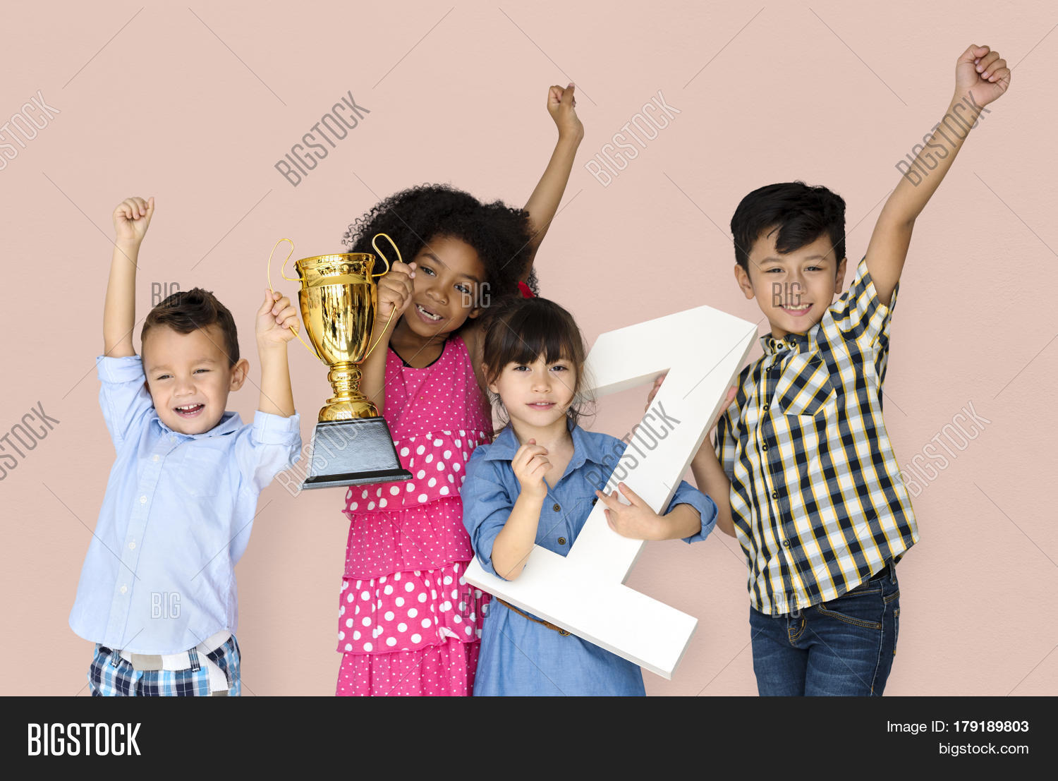 Group Kids Trophy Image & Photo (Free Trial) | Bigstock