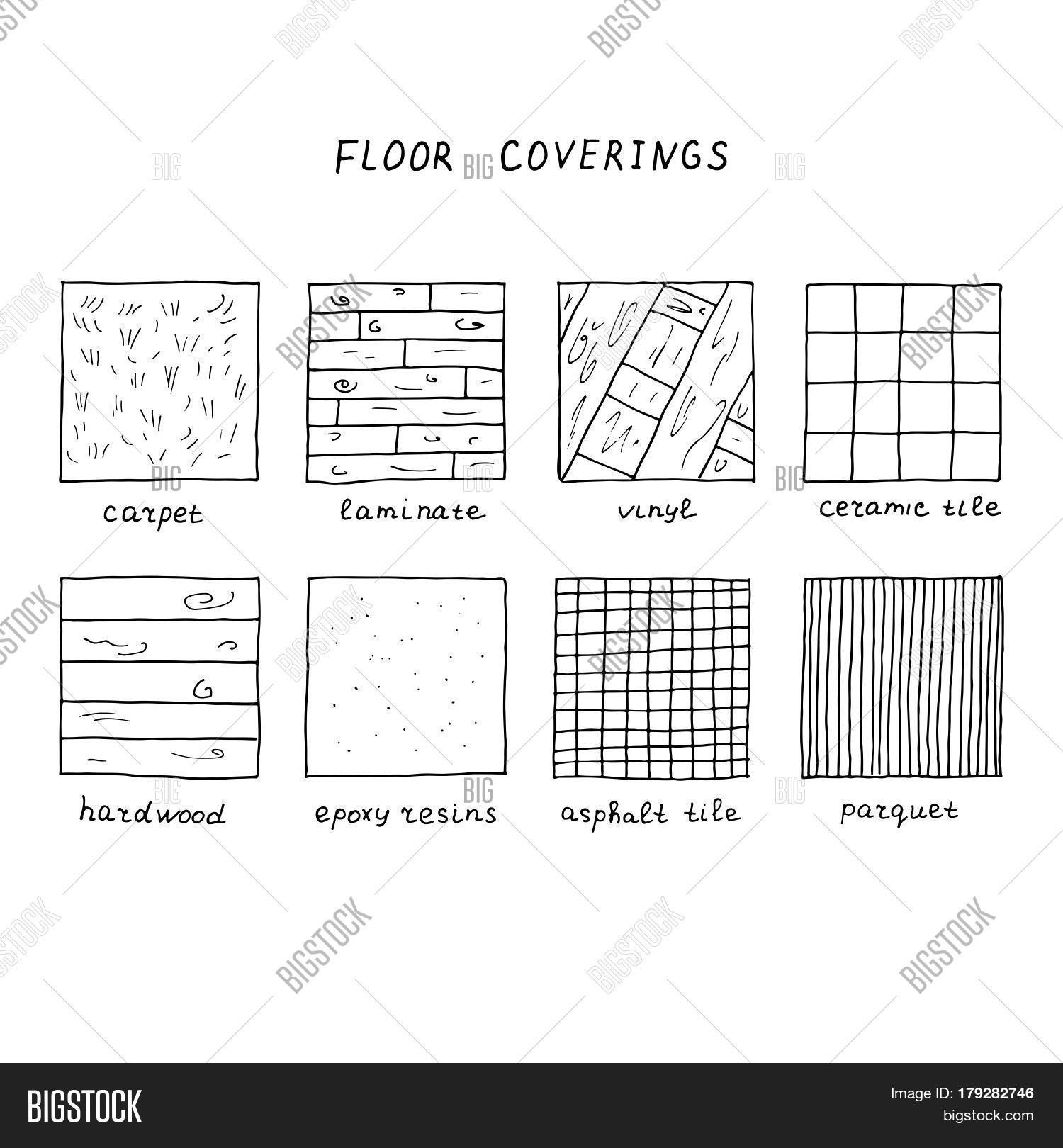 Hand Drawn Floor Vector & Photo (Free Trial) | Bigstock