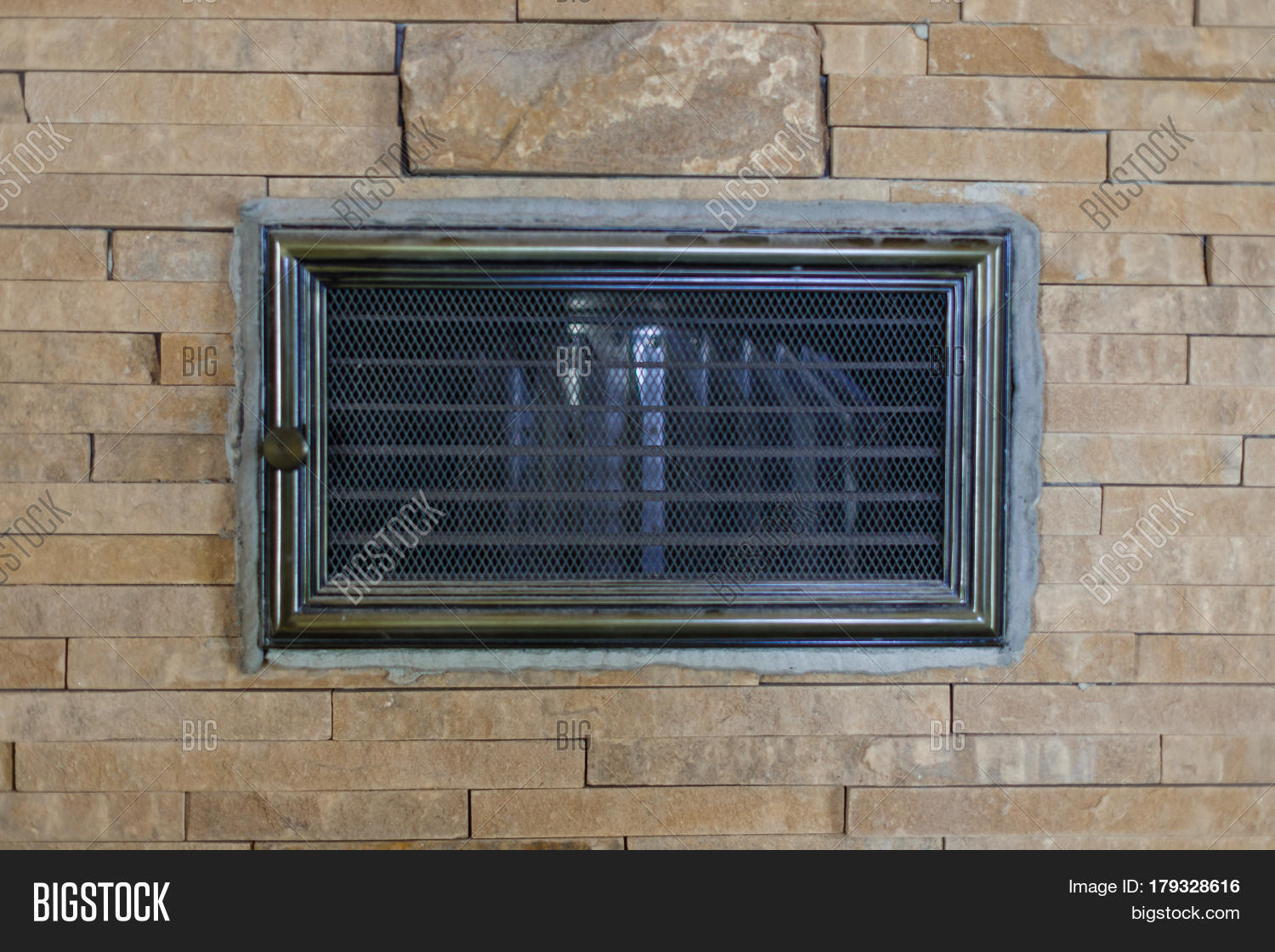 Fire Behind Closed Image & Photo (Free Trial) | Bigstock