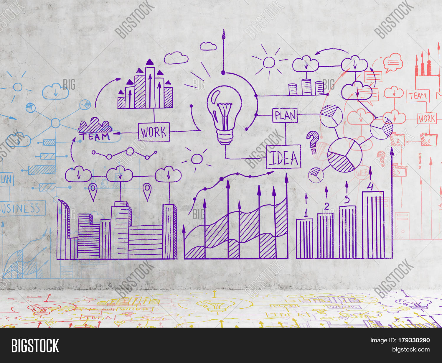 Purple Business Scheme Image & Photo (Free Trial) | Bigstock
