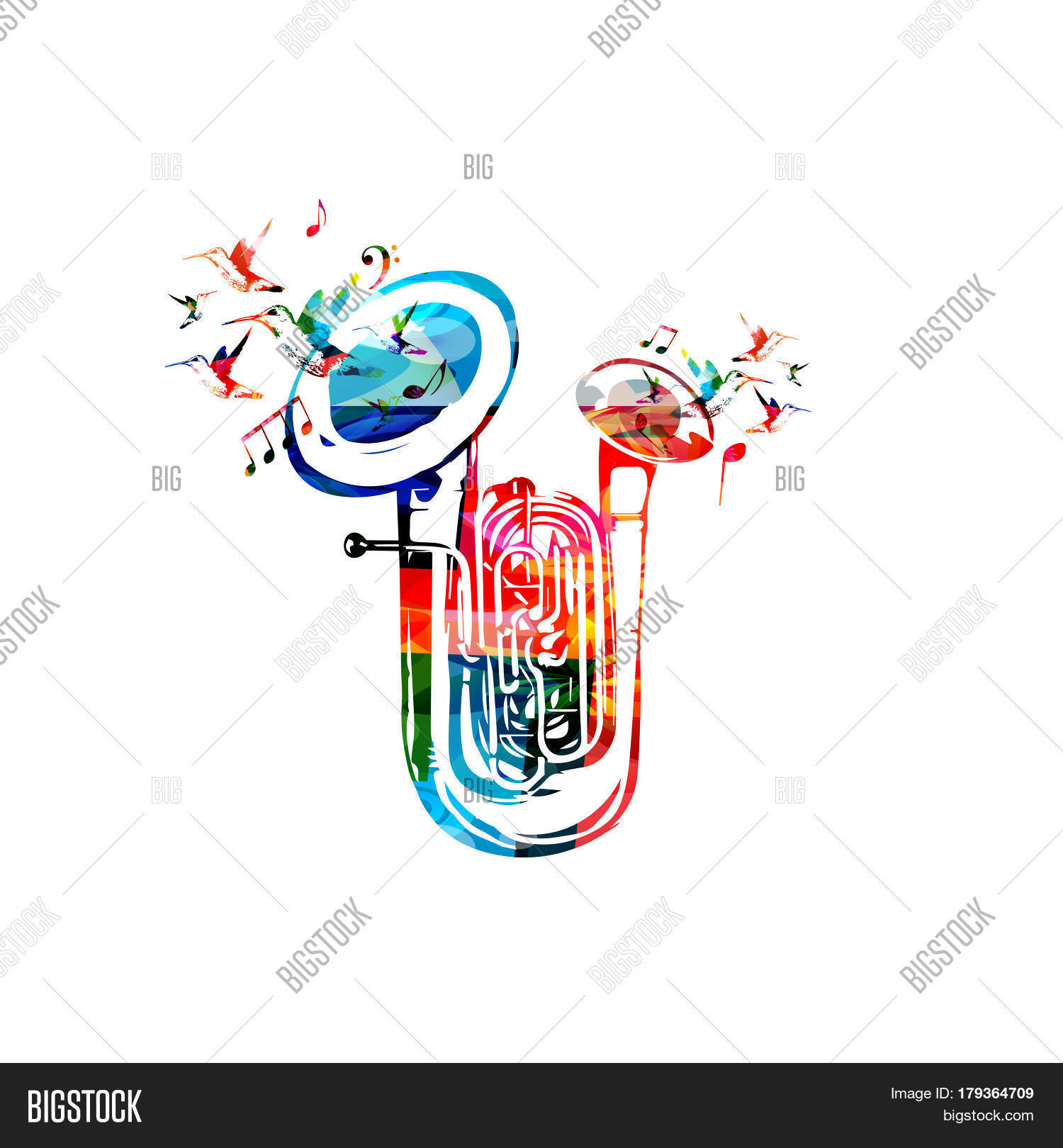 Colorful Double Bell Image & Photo (Free Trial) | Bigstock