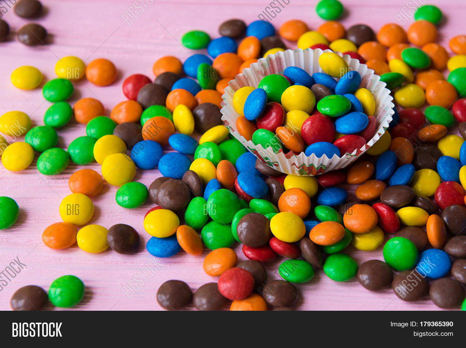 Spilled Multicolored Image & Photo (Free Trial) | Bigstock