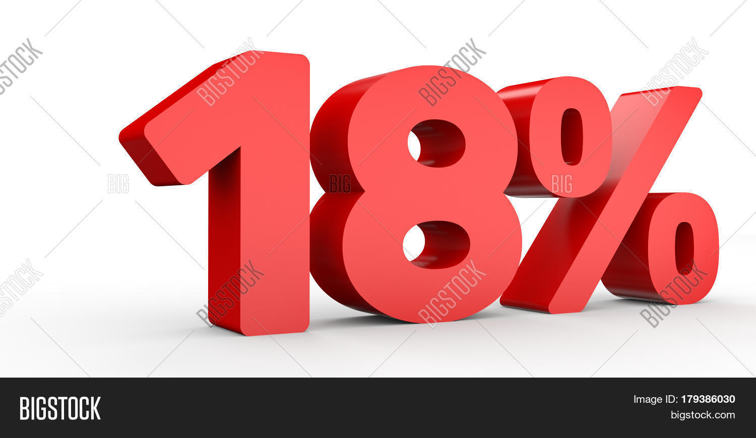 Eighteen Percent Off. Image & Photo (Free Trial) | Bigstock