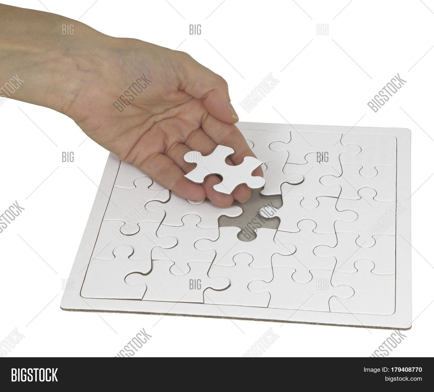 Last Piece Jigsaw - Image & Photo (Free Trial) | Bigstock