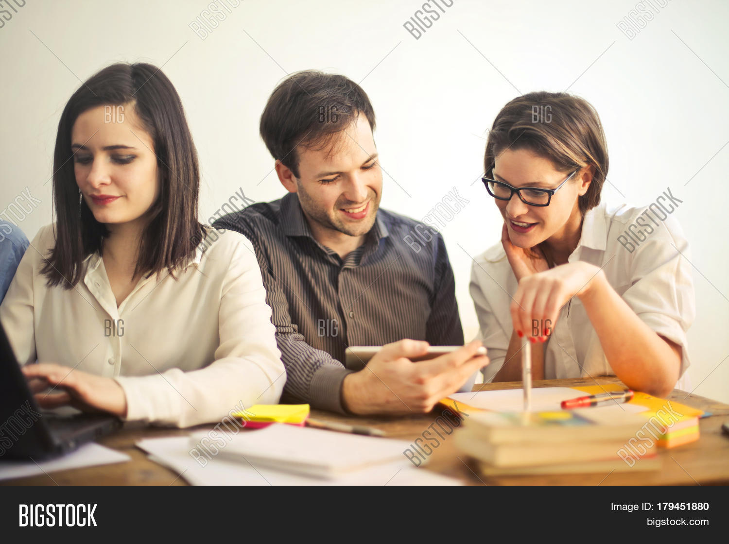 Colleagues Helping Image & Photo (Free Trial) | Bigstock