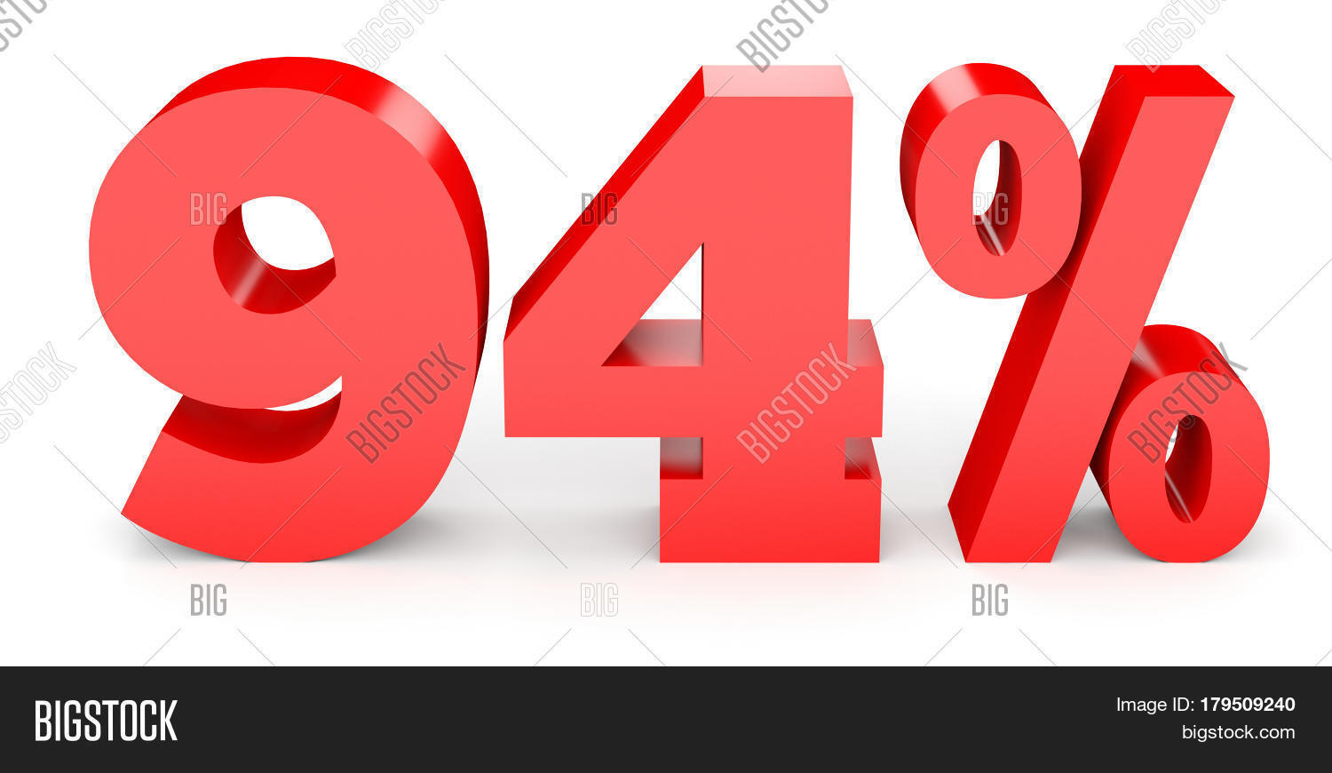 Ninety Four Percent Image & Photo (Free Trial) | Bigstock