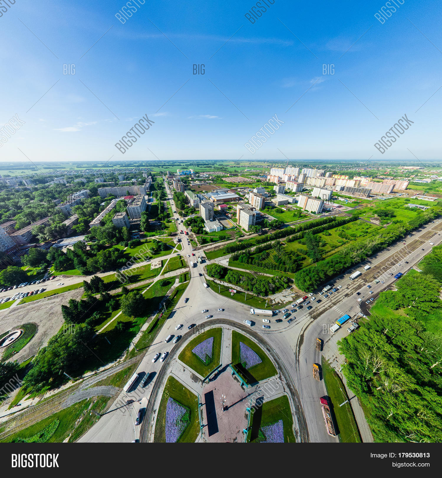 Aerial City View Image & Photo (Free Trial) | Bigstock