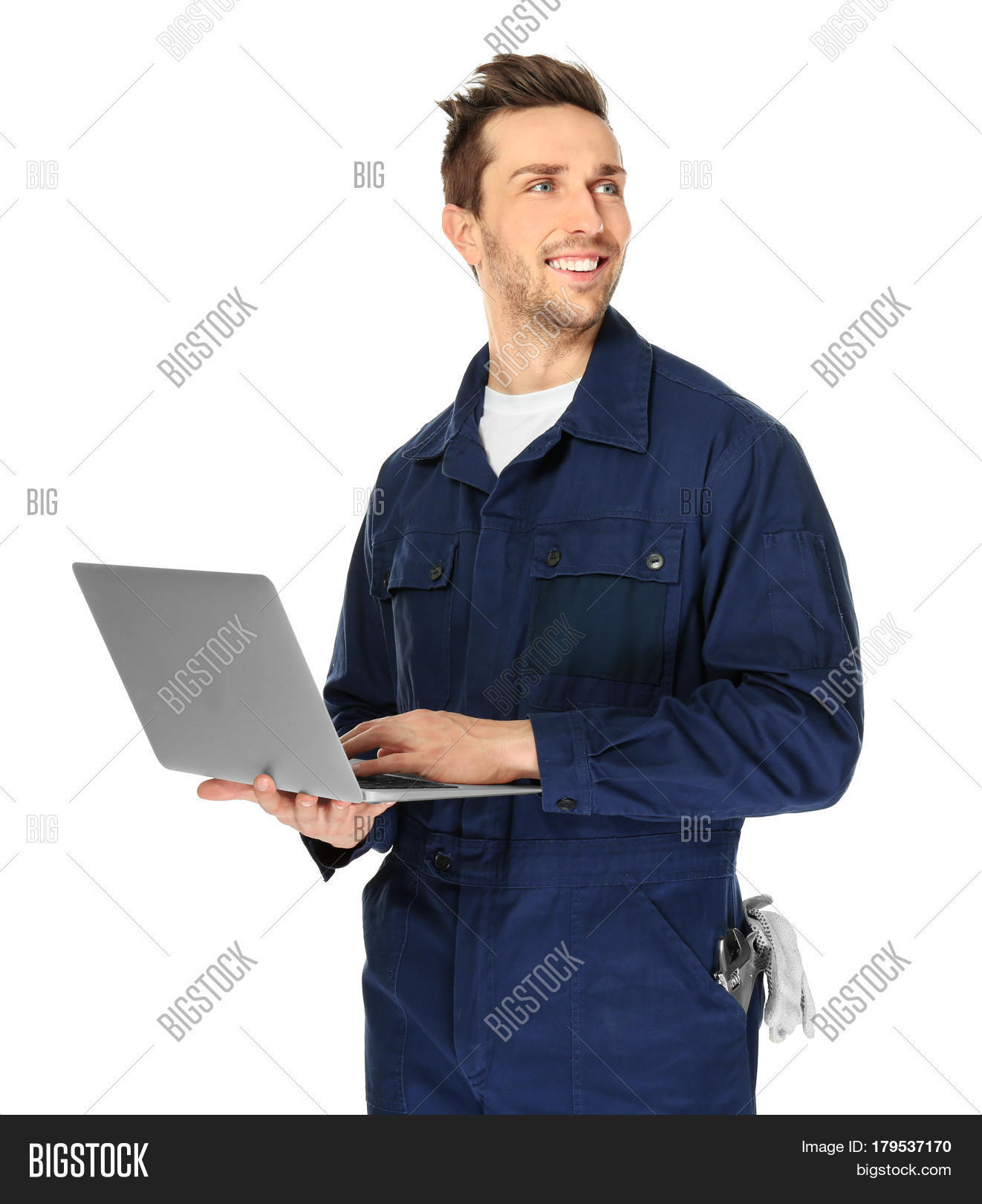 Handsome Auto Mechanic Image & Photo (Free Trial) | Bigstock