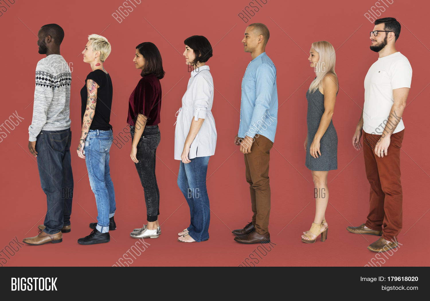 Group People Standing Image & Photo (Free Trial) | Bigstock