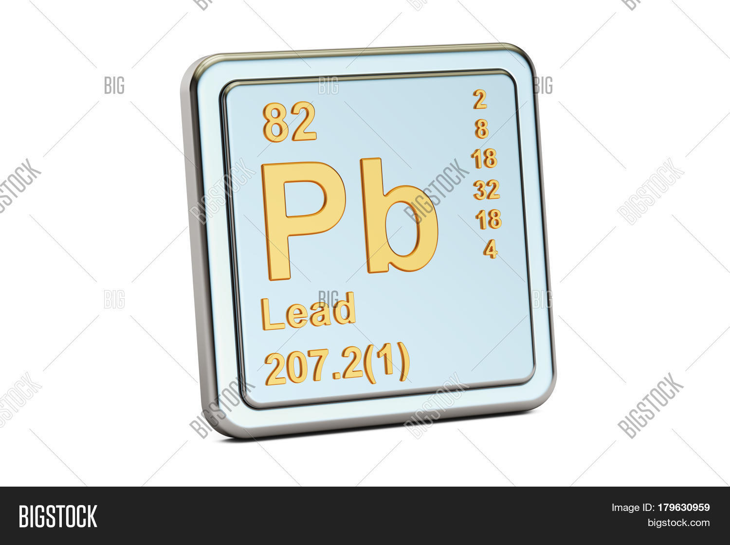 Lead Plumbum Pb Image & Photo (Free Trial) | Bigstock