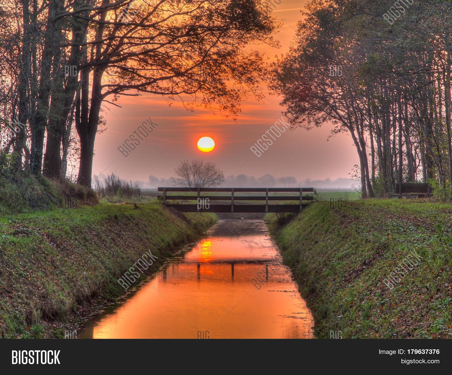 Sunset Over Bridge Image & Photo (Free Trial) | Bigstock