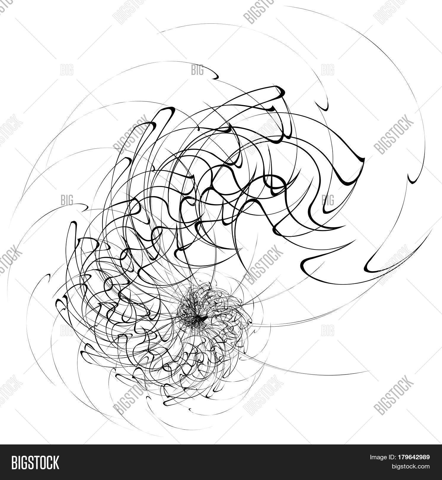 Geometric Spiral Vector & Photo (Free Trial) | Bigstock