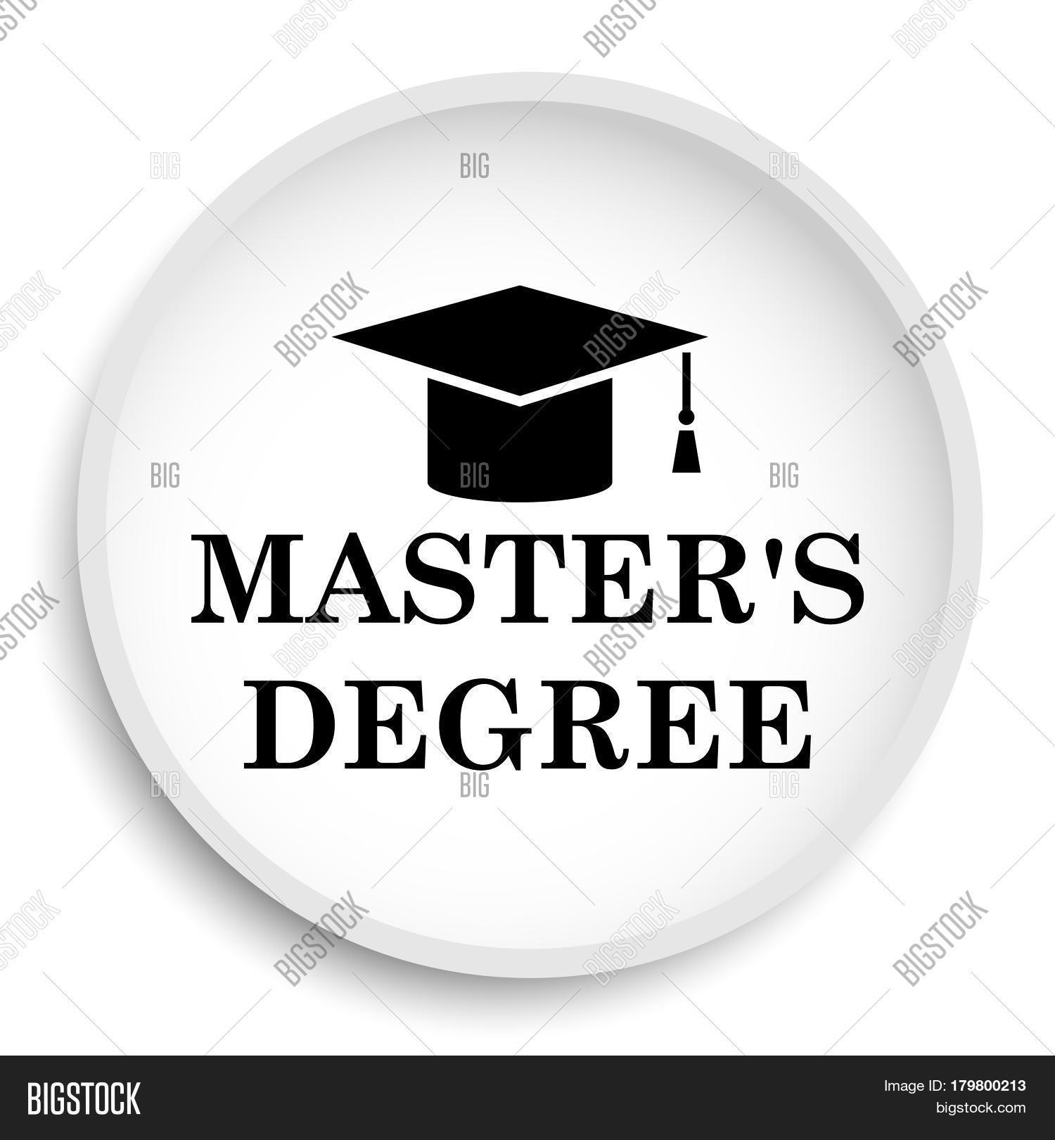 Master's Degree Icon Image & Photo (Free Trial) | Bigstock