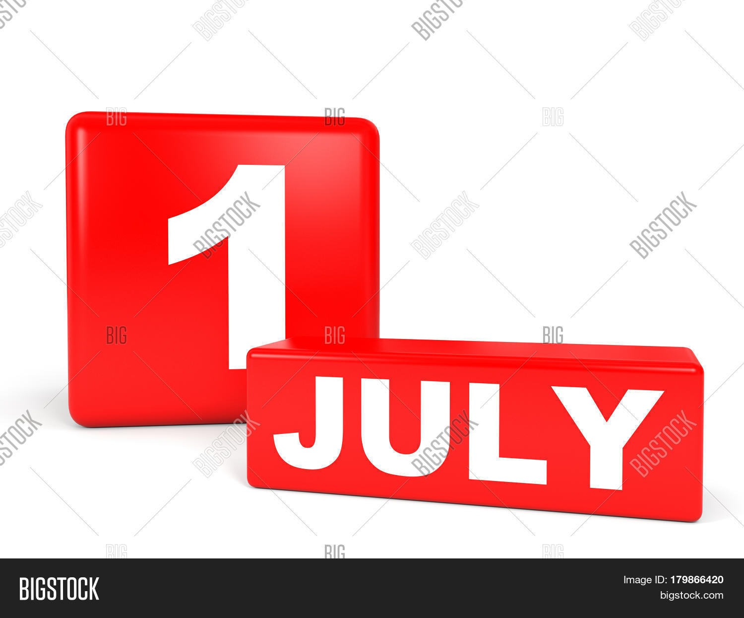 July 1. Calendar On Image & Photo (Free Trial) | Bigstock