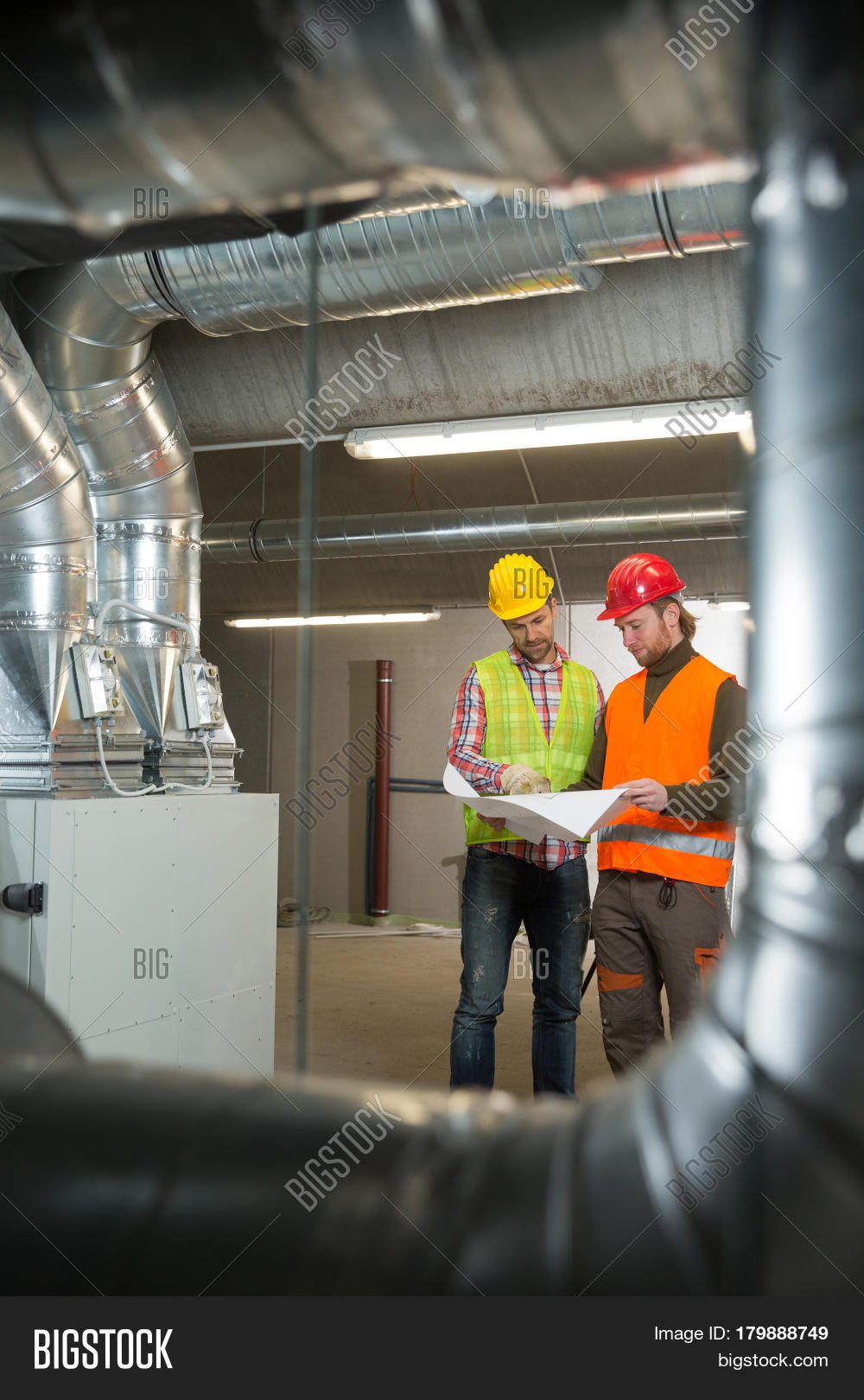 Workers Making Final Image & Photo (Free Trial) | Bigstock