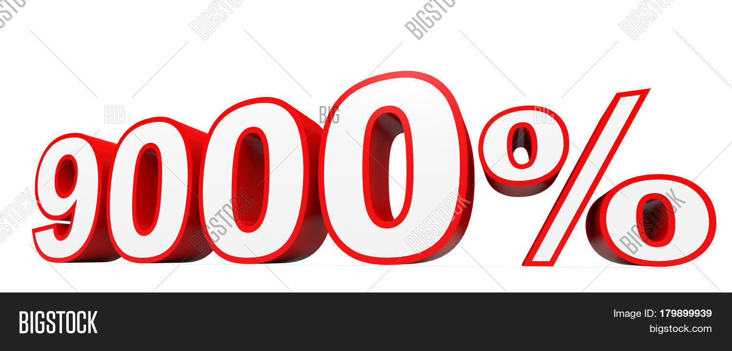 Nine Thousand Percent Image & Photo (Free Trial) | Bigstock