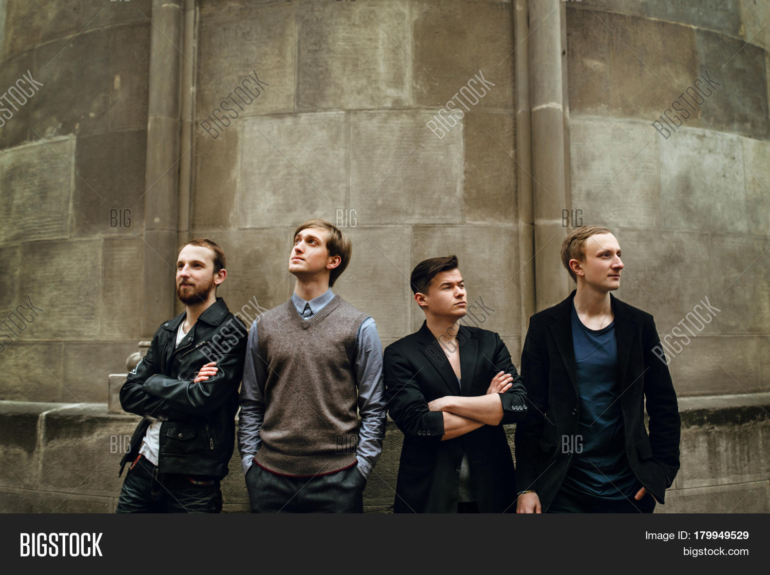 Stylish Handsome Group Image & Photo (Free Trial) | Bigstock