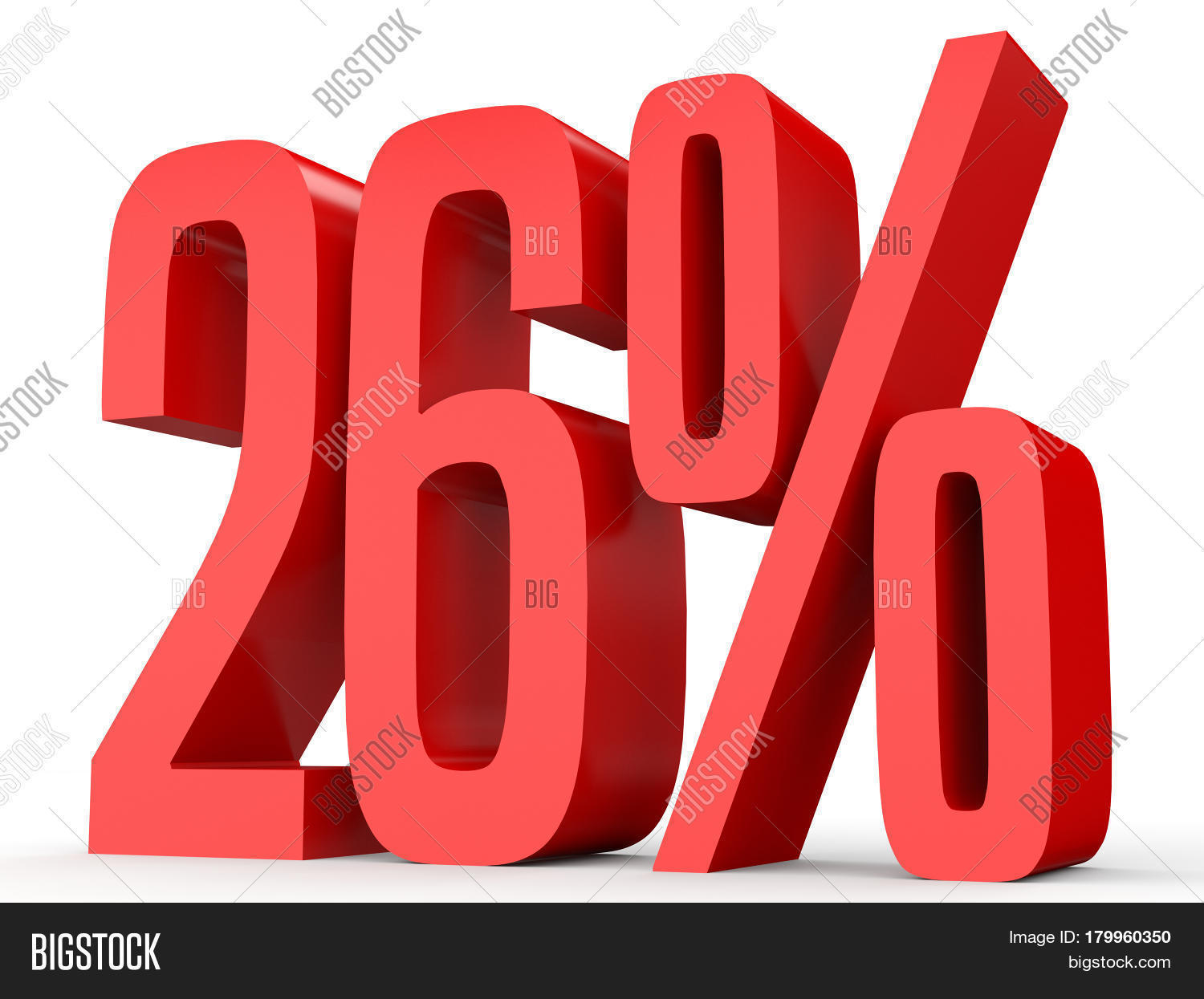 Twenty Six Percent Off Image & Photo (Free Trial) | Bigstock
