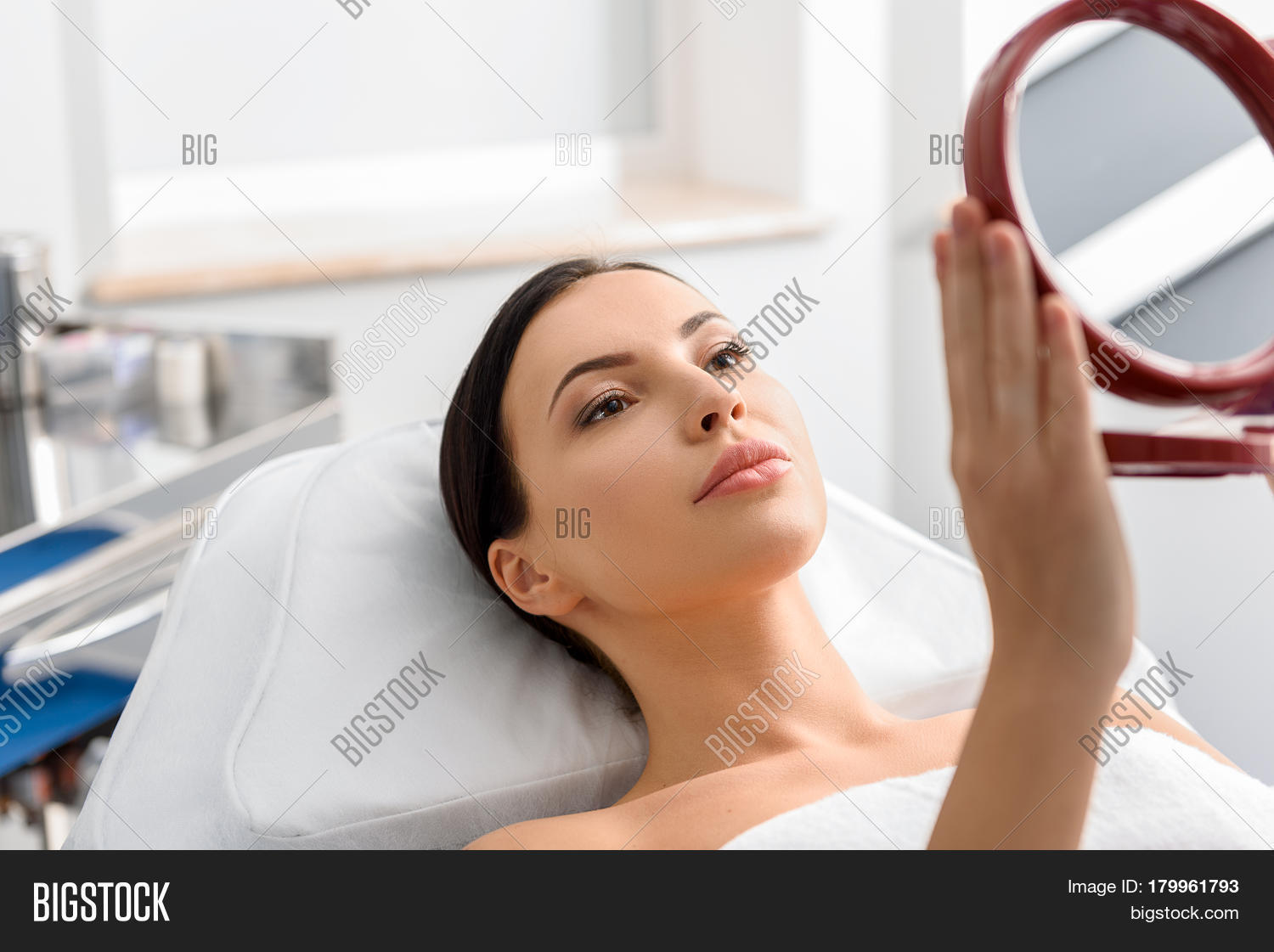 Beautiful Woman. Calm Image & Photo (Free Trial) | Bigstock