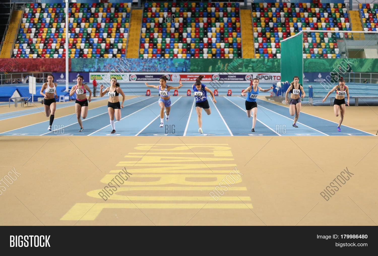 Indoor Athletics Image & Photo (Free Trial) | Bigstock
