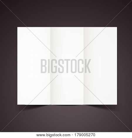 Open Tri-fold Vector & Photo (Free Trial) | Bigstock