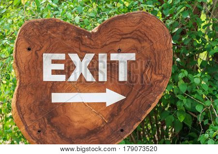 Closeup Outdoor Exit Image & Photo (Free Trial) | Bigstock