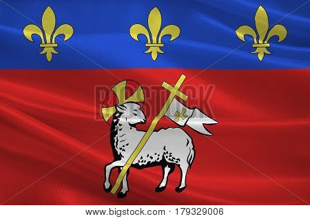 Flag Rouen City On Image & Photo (Free Trial) | Bigstock