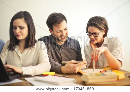 Colleagues Helping Image & Photo (Free Trial) | Bigstock