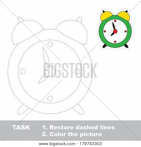 Green Clock. Dot Dot Vector & Photo (Free Trial) | Bigstock