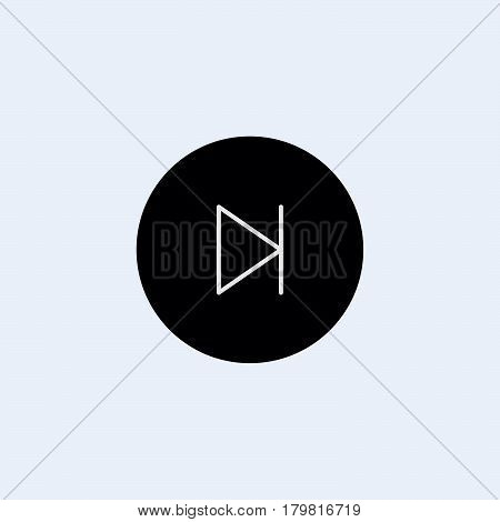 Skip Forward Icon Vector & Photo (Free Trial) | Bigstock