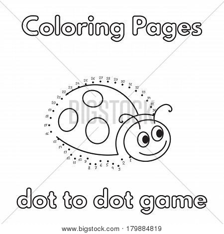 Cartoon Ladybug Dot Vector & Photo (Free Trial) | Bigstock