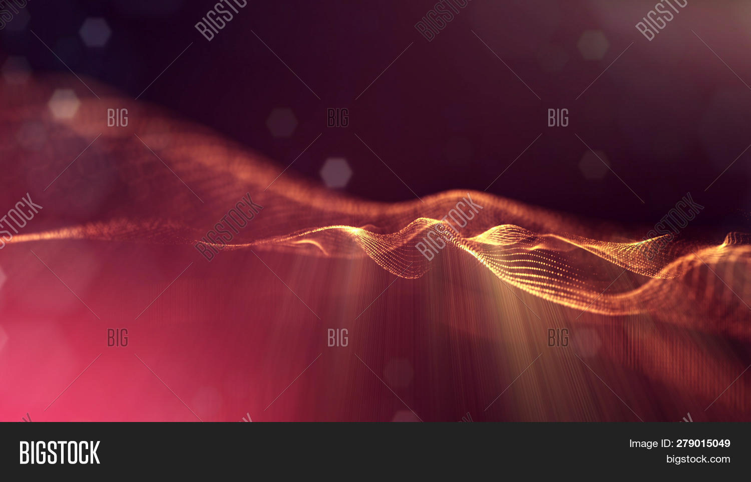 Particles Form Line Image & Photo (Free Trial) | Bigstock