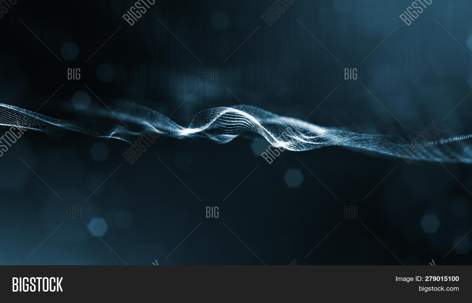 Particles Form Line Image & Photo (Free Trial) | Bigstock