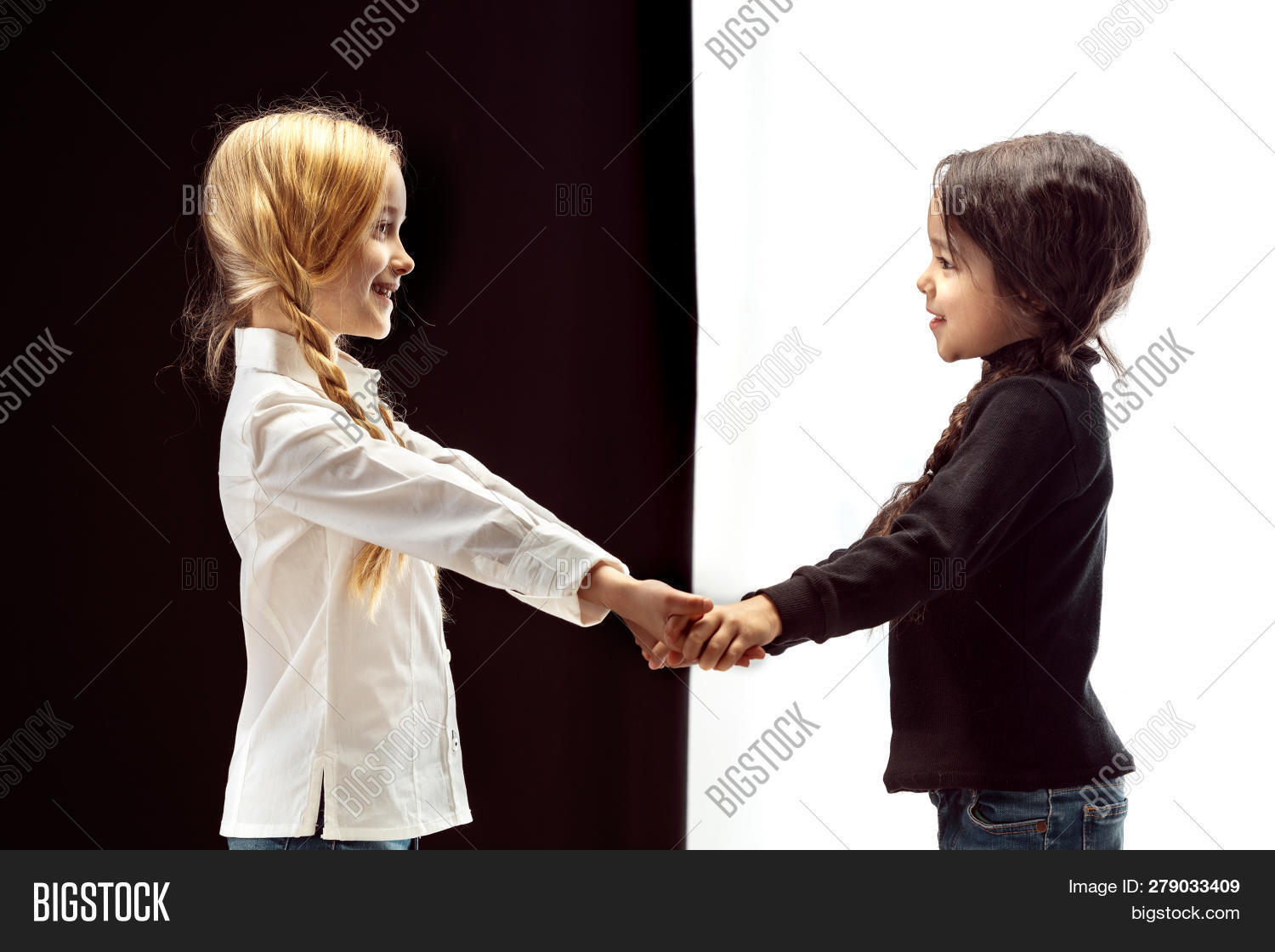 Portrait Two Happy Image & Photo (Free Trial) | Bigstock