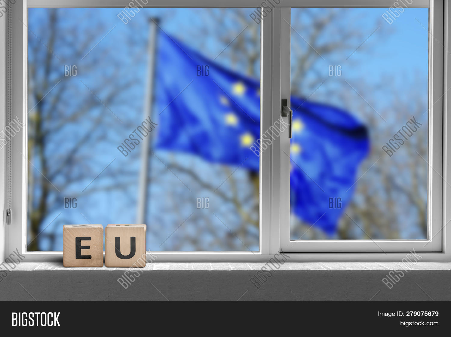 Eu Sign Window Image & Photo (Free Trial) | Bigstock