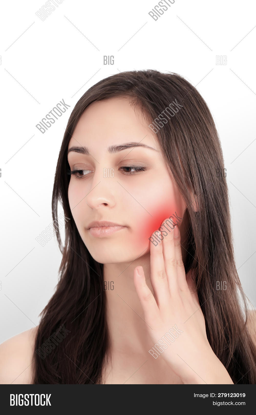 Woman Pain. Closeup Image & Photo (Free Trial) | Bigstock