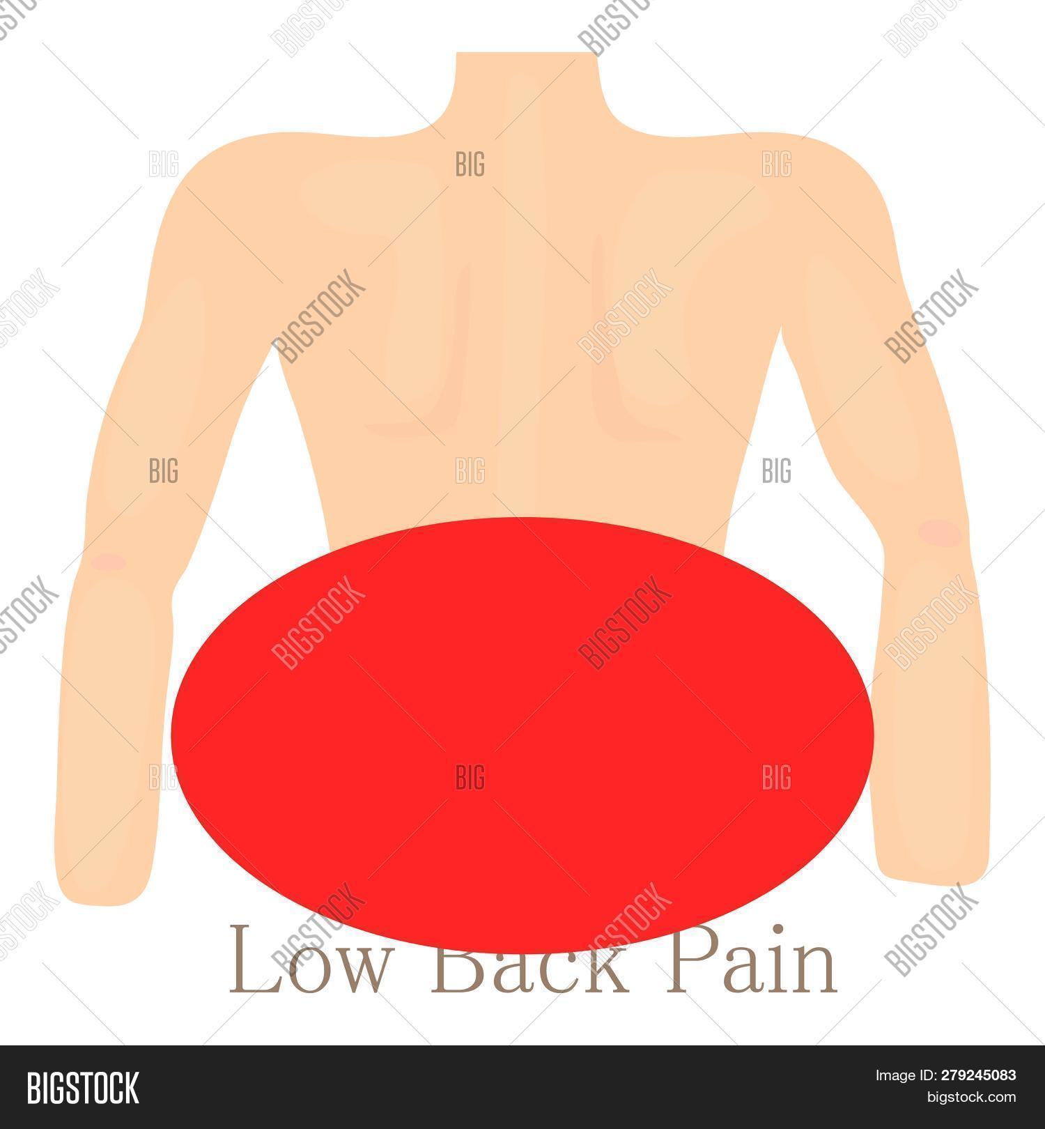 Low Back Pain Icon. Image & Photo (Free Trial) | Bigstock