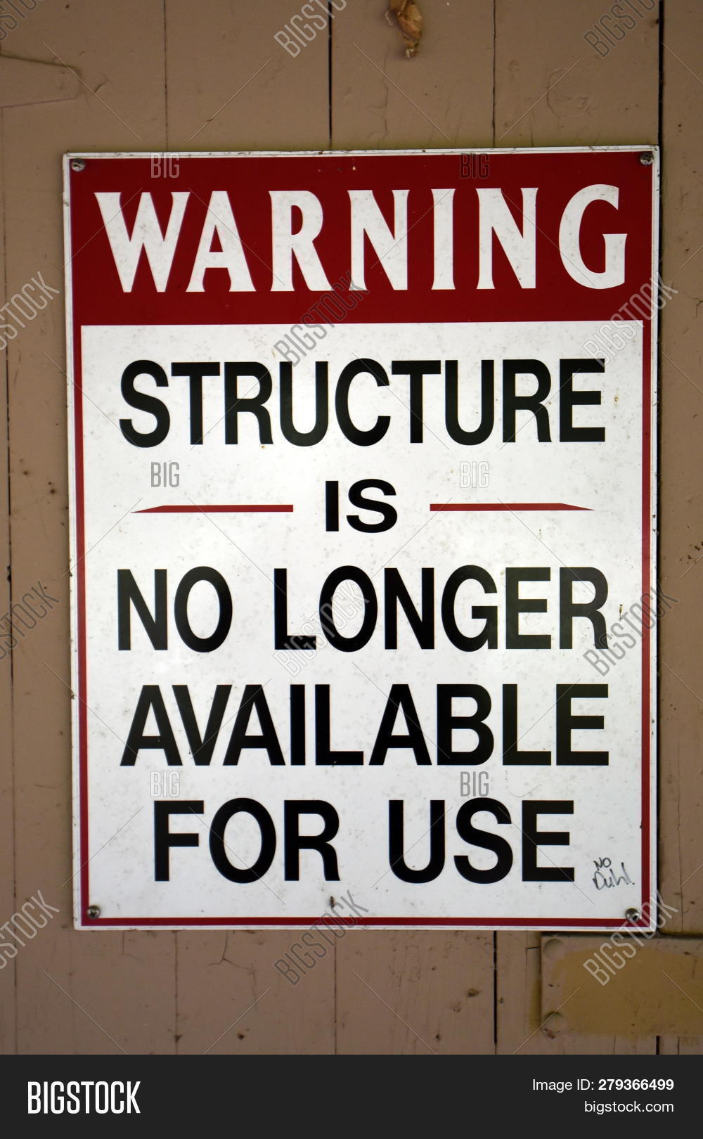 Warning Structure No Image & Photo (Free Trial) | Bigstock