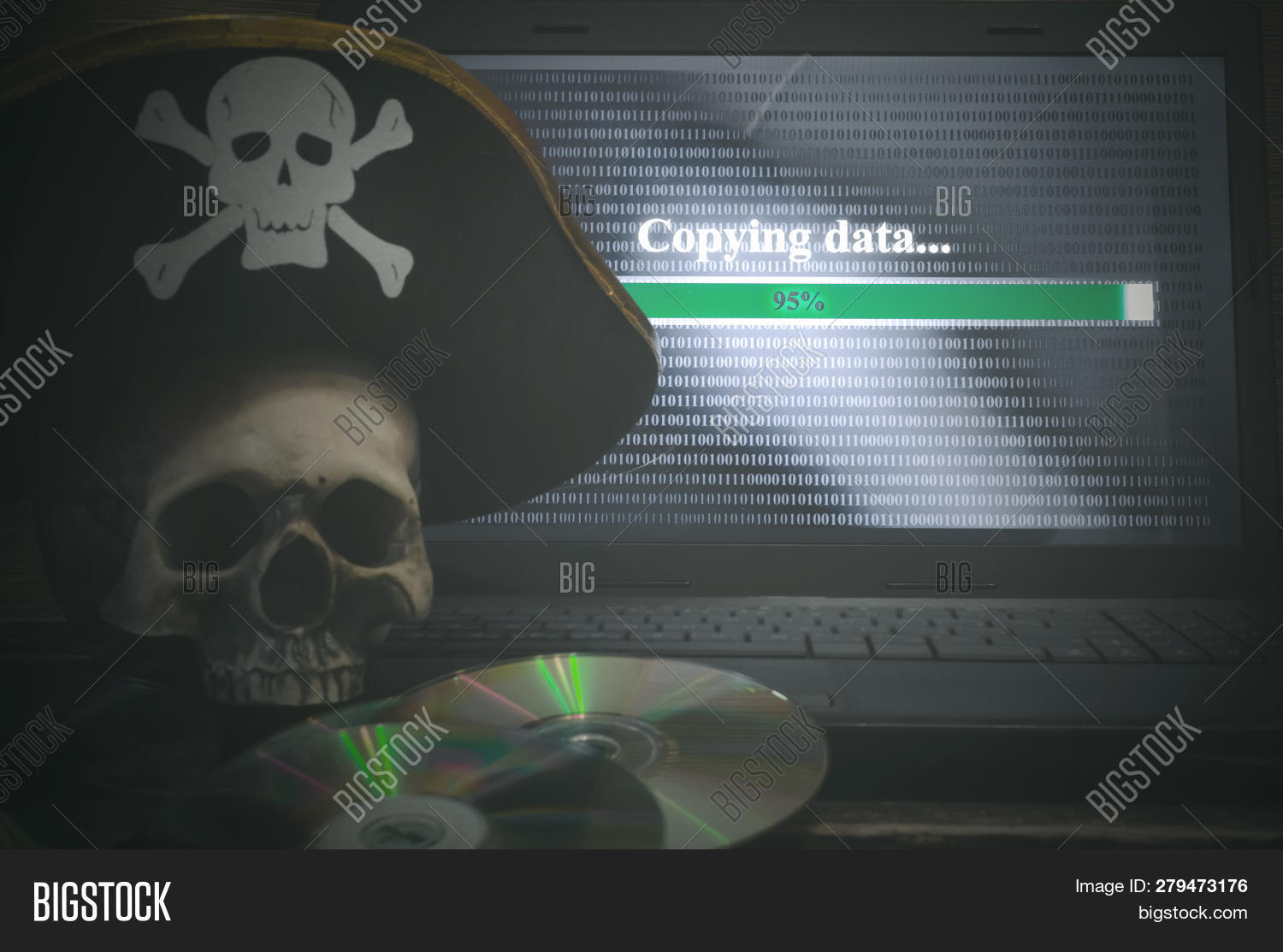 Illegal Data Copying Image & Photo (Free Trial) | Bigstock